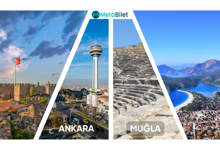 Ankara - Muğla Otobüs Bileti | En Uygun Fiyat 750₺